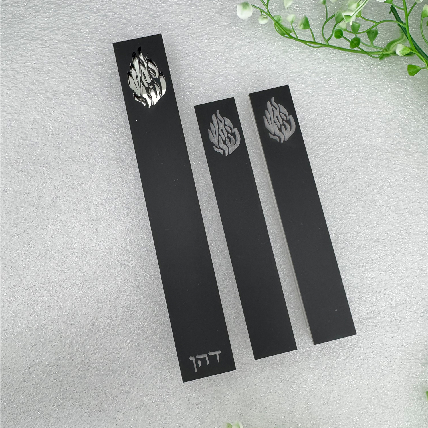 סט מזוזות 1+2 דגם "האש שלי" - Zeevi Studio