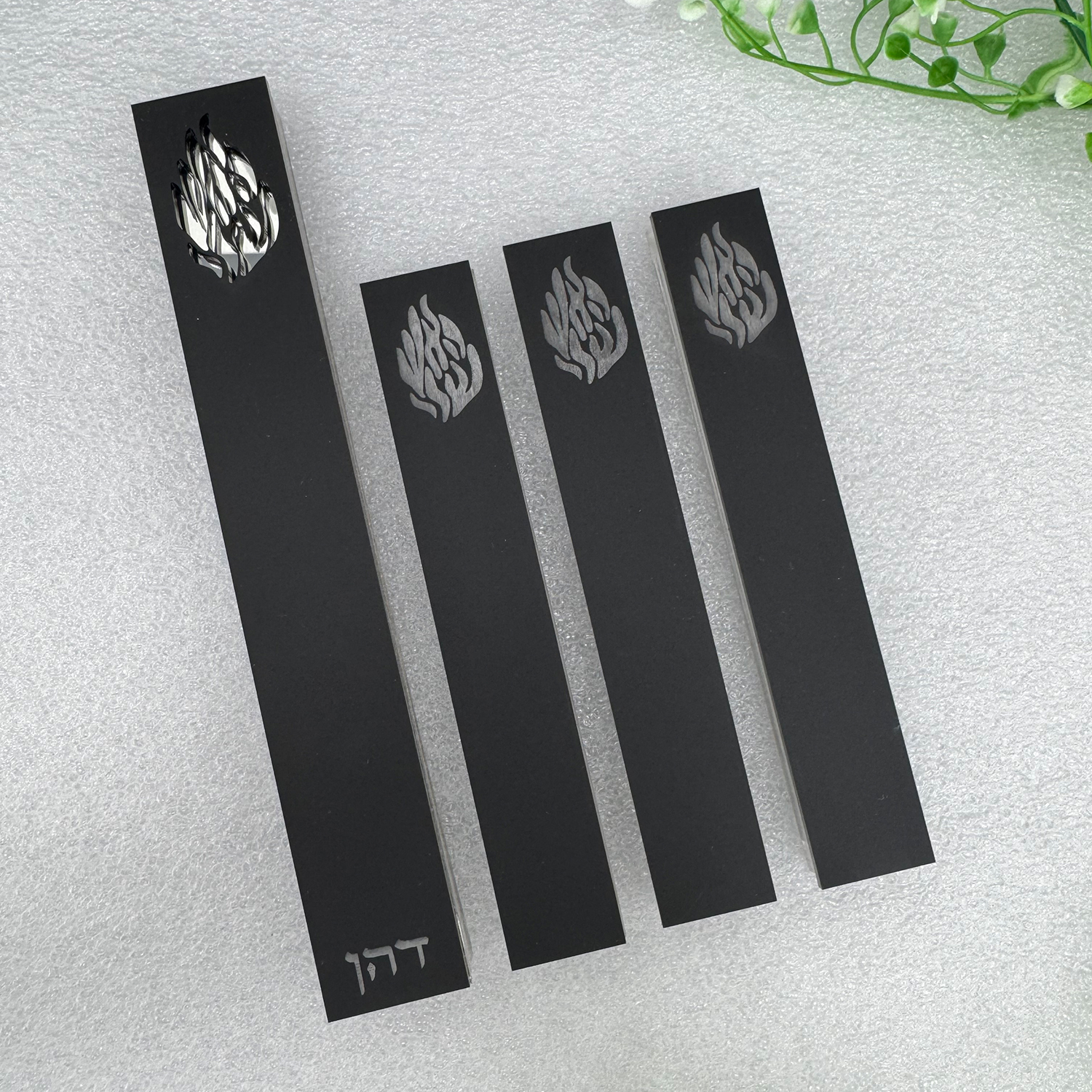 סט מזוזות 1+3 דגם "האש שלי" - Zeevi Studio